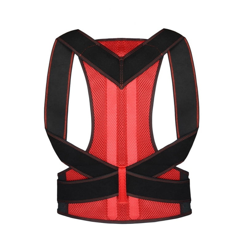 Adjustable Posture Corrector Back Support Shoulder Back Brace Posture ...