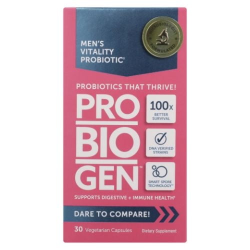 Suplemento Probiogen Men's Vitality Probiotic 30 cápsulas (x4 ...