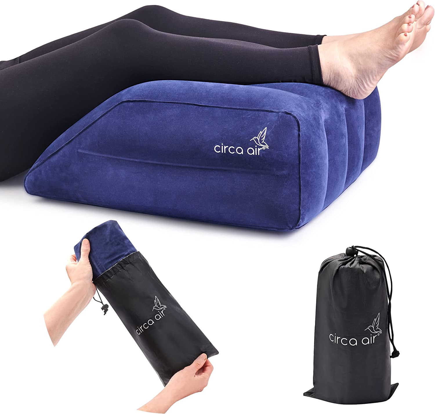 AIR-Inflatable Leg Elevation Pillows for Swelling and Edema Relief ...