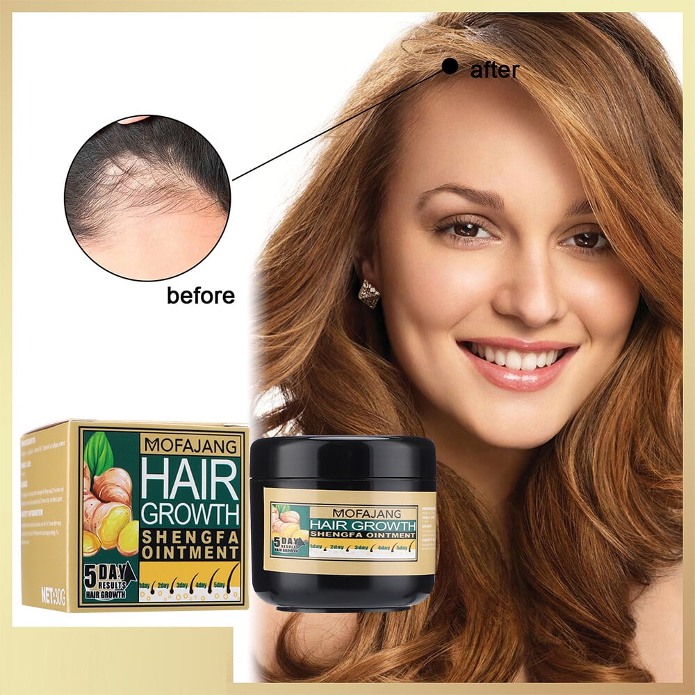 2pcs Ginger Hair Growth Ointment Ginger Germinal Conditioner Hair