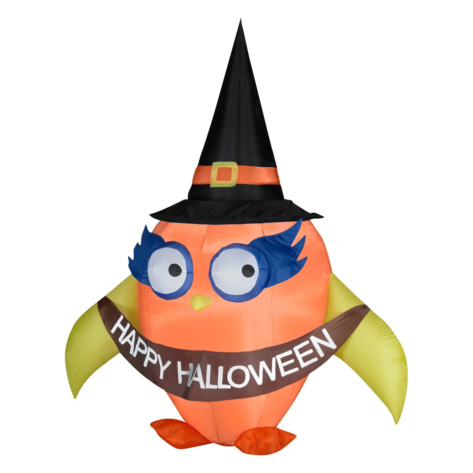 Gemmy Airblown Halloween Owl with Banner Inflatable - Walmart.com