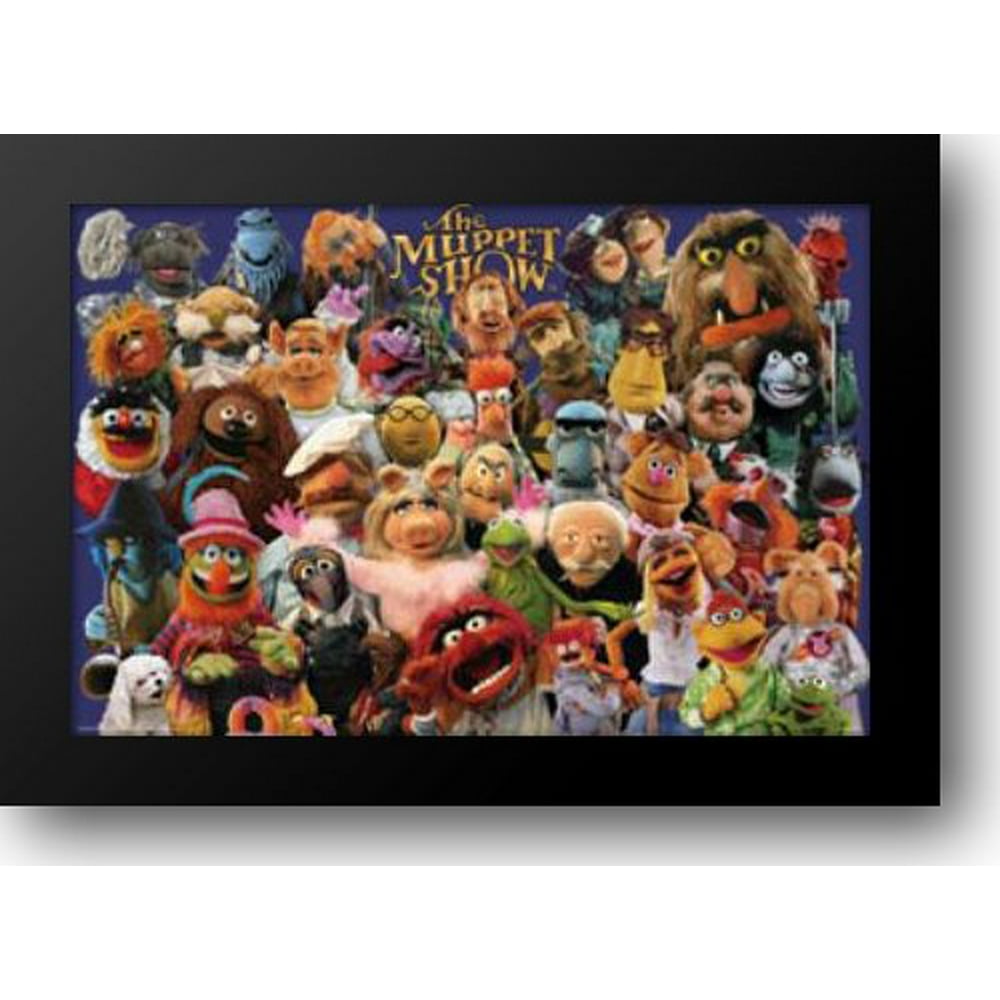 Muppet Show (Cast) 40x28 Framed Art Print - Walmart.com - Walmart.com