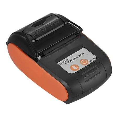GOOJPRT PT-210 Portable Thermal Printer 58mm Handheld Receipt Printer for Retail Stores ...