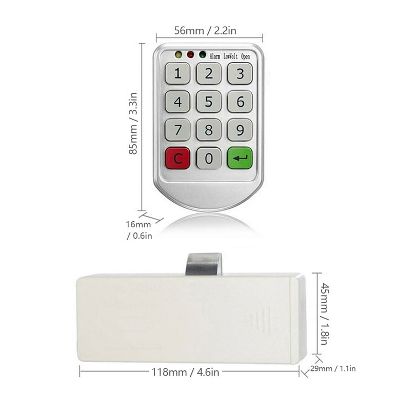 Electronic Keypad Cabinet Lock | Cabinets Matttroy