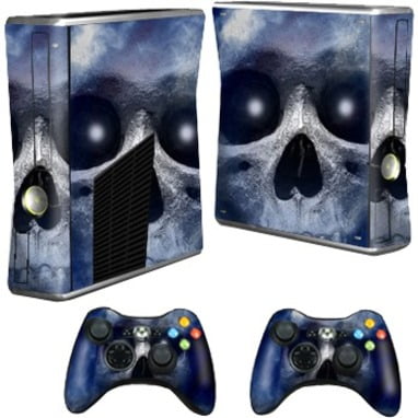 MightySkins Haunted Skull, Microsoft Xbox 360 S Slim System - Walmart ...