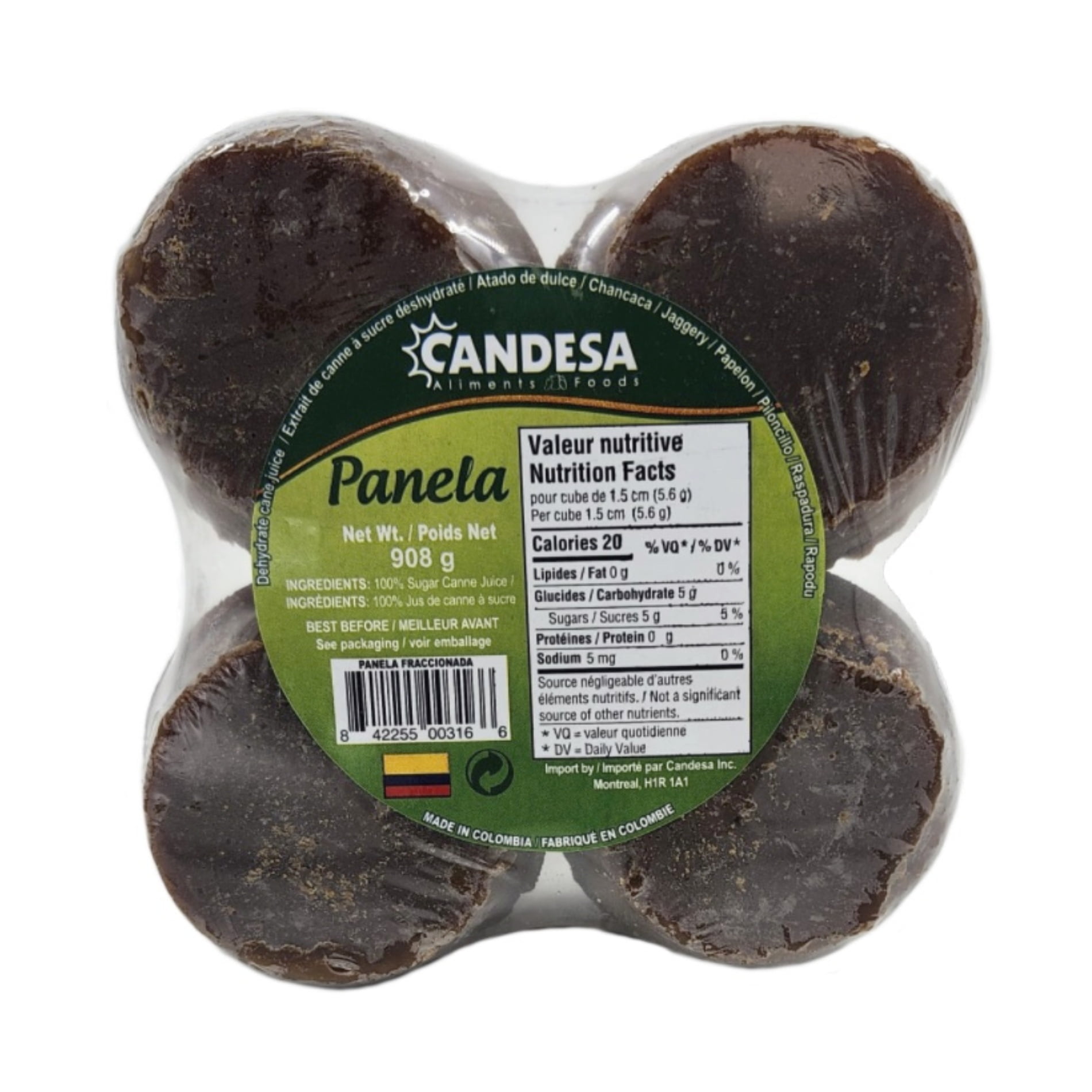Click here for Candesa Sugar Canne 908 Gr prices