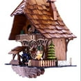 One Day Musical Black Forest Cuckoo Clock with Dancers, Waterwheel, and ...