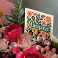 3drose, Margaret Female Name. Lovely Folk Art Floral Decoration. Nice ...