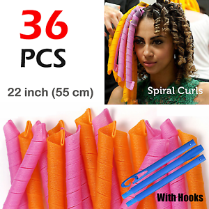 AGPTEK Curlers Rollers, 36PCs Magic Curlers for Long Hair Up to 55CM ...