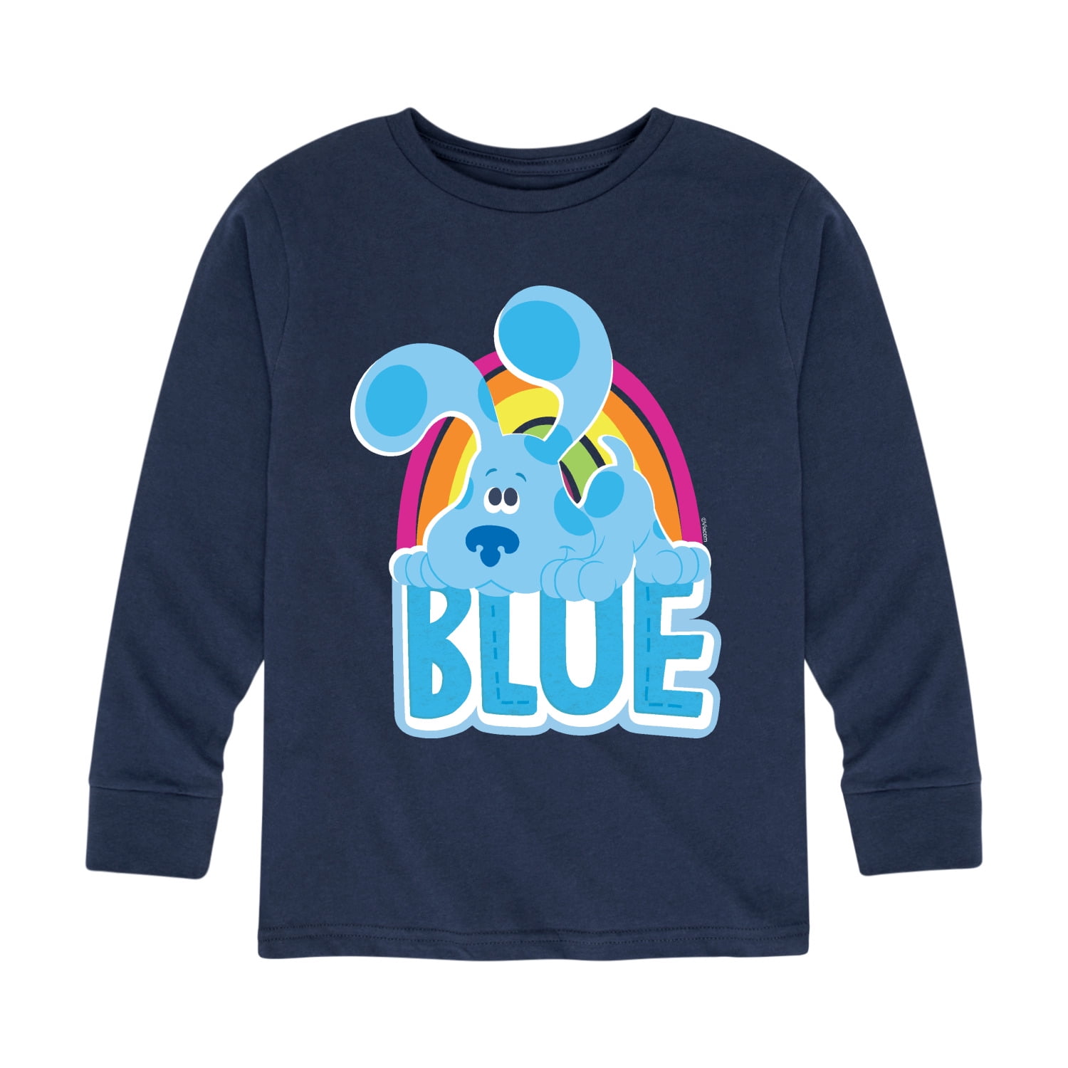 Blue Clues & You! - Blue - Toddler And Youth Long Sleeve Graphic T ...