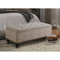 Rosevera Elmo Upholstered Ottoman Storage Bedroom Bench
