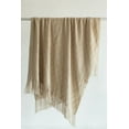 Decorative Throw Blanket - 50x60in Soft Knit with Delightful Fringe ...