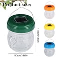 Hanging Outdoor Wasp Yellow Jacket Trap, Weather Resistant Fly Insect ...