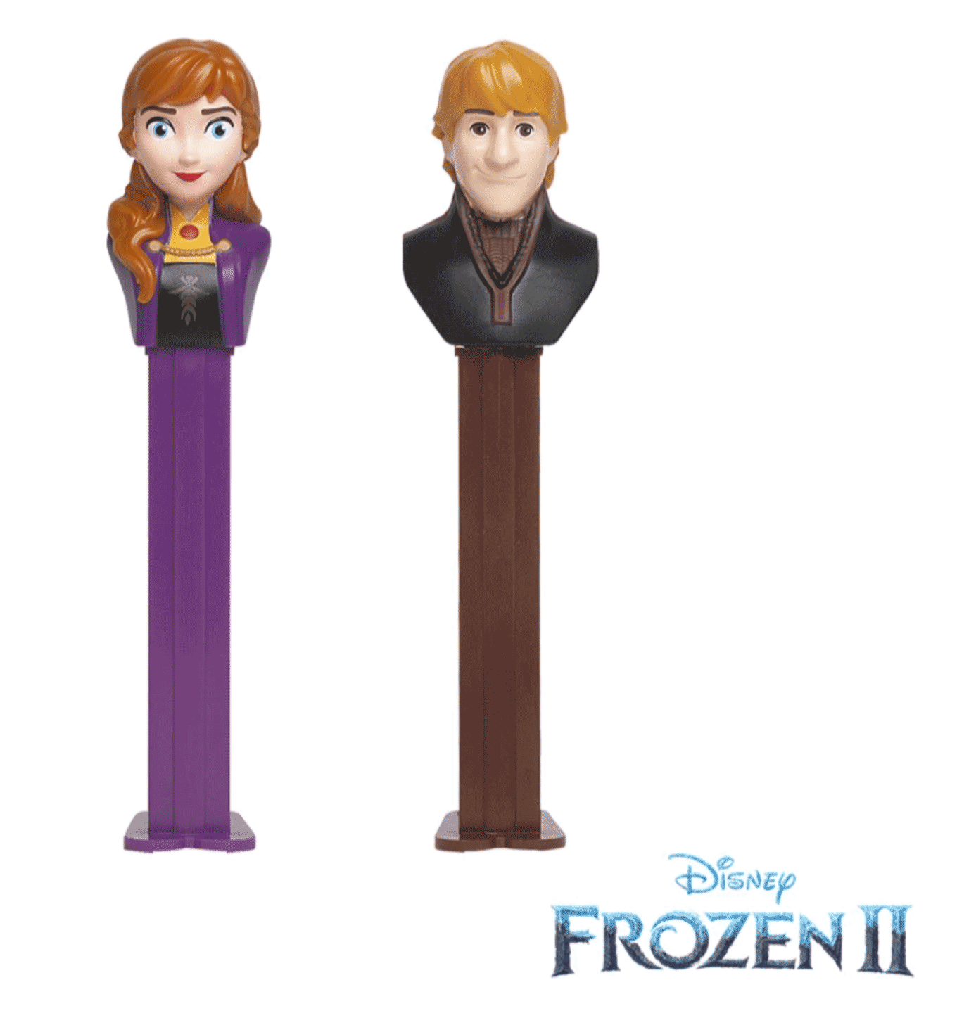 Buy Pez Candy Frozen II Twin Pack – Anna and Kristoff Dispensers with ...