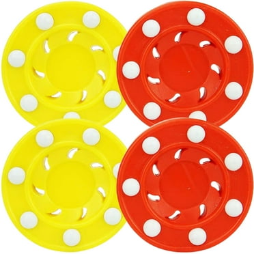24 PCS Sport Foam Ice Hockey Pucks 3 Inch Ice Hockey Pucks with Mesh ...