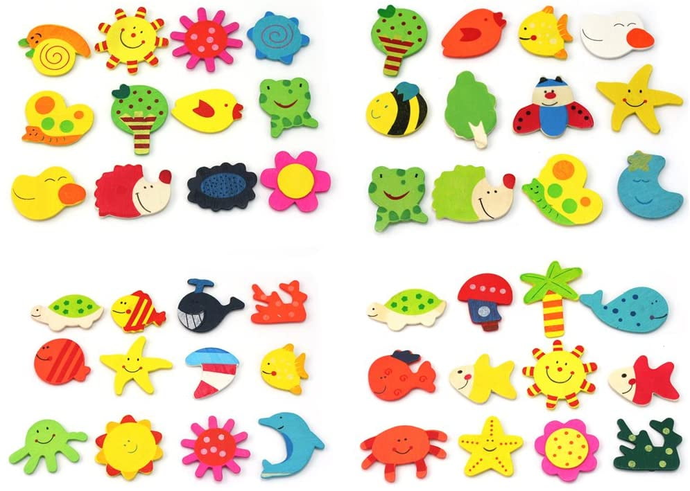 Home & Living Fun Wooden Fridge Magnet Refrigerator Magnets etna.com.pe