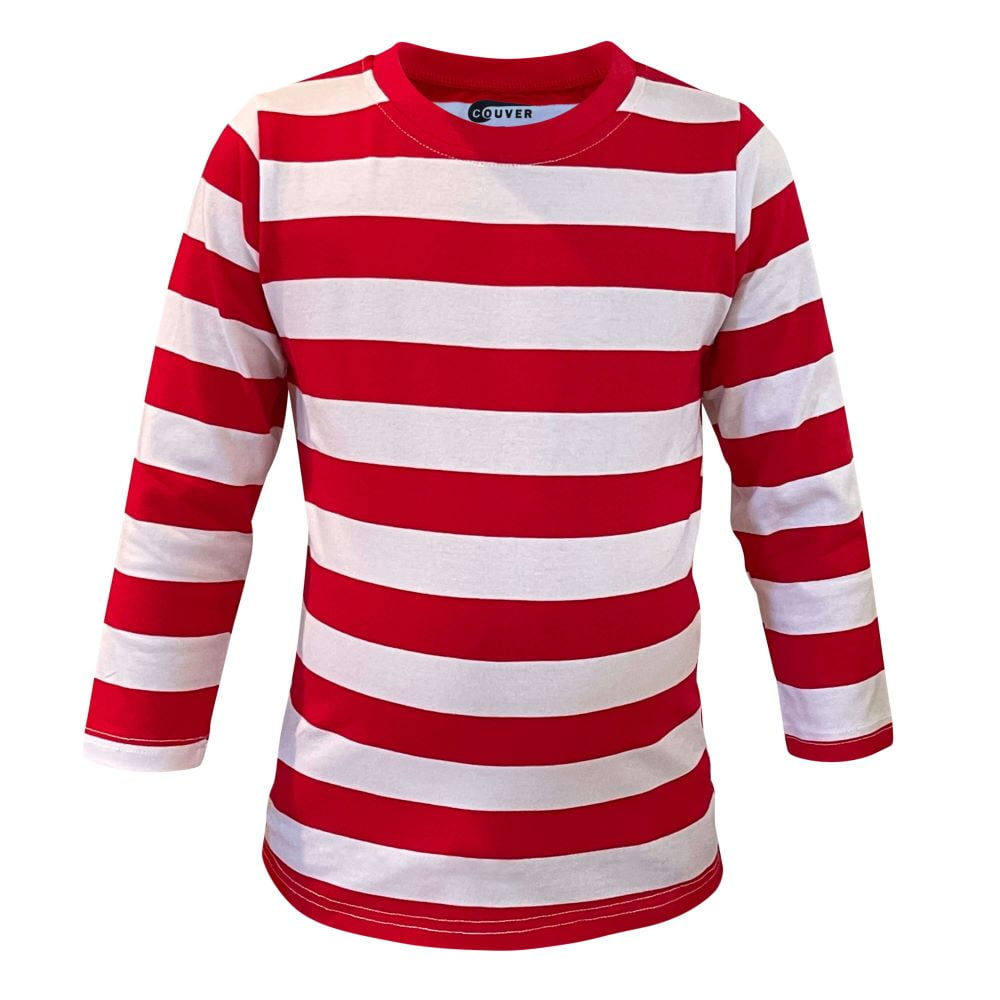 Red And White Striped Shirts For Women