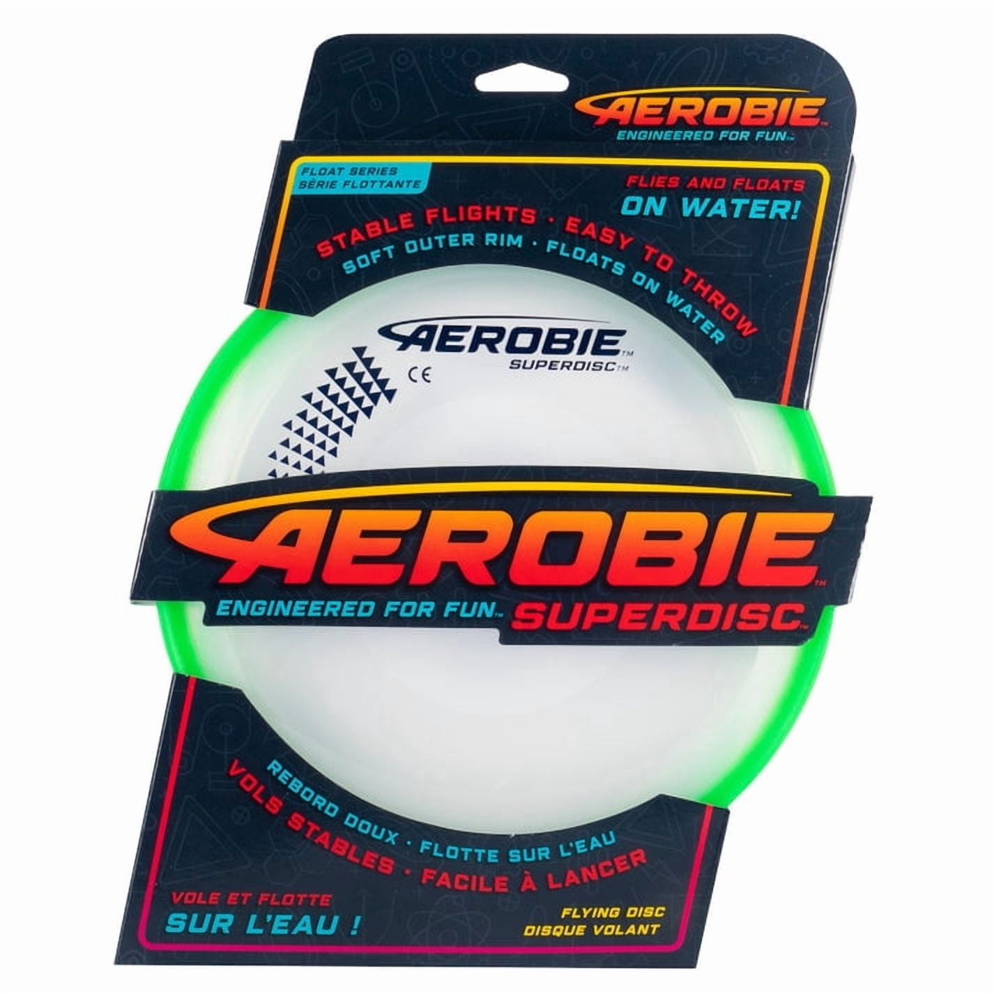 Click here for Aerobie Superdisc Flying Disc - Green  10-Inch Lon... prices