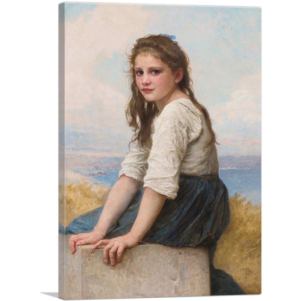 ARTCANVAS By The Sea 1903 Canvas Art Print by William-Adolphe ...