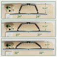 Dual Monitor Wall Mount, Double Monitor Wall Stand for Two 17-32 inch ...