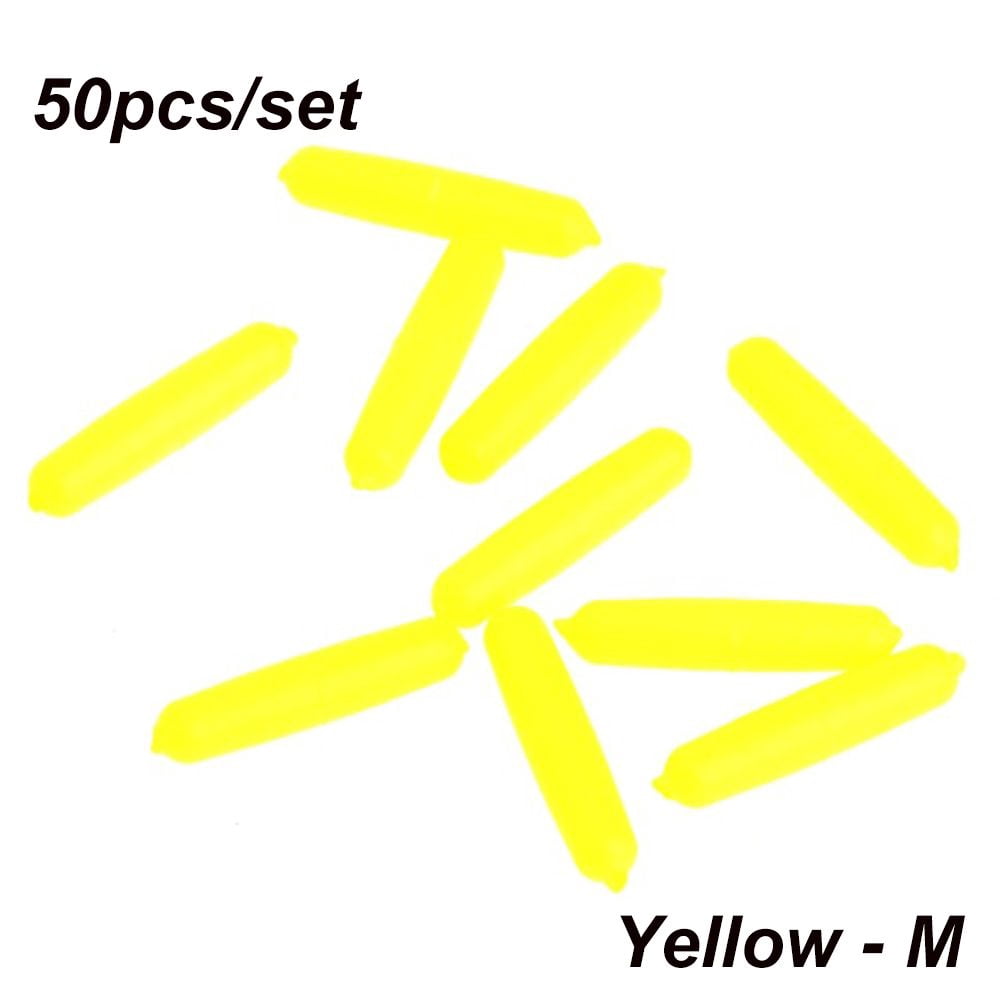 50pcs/bag High Quality Night EPS Rig Rigging Material Bottom Oval ...