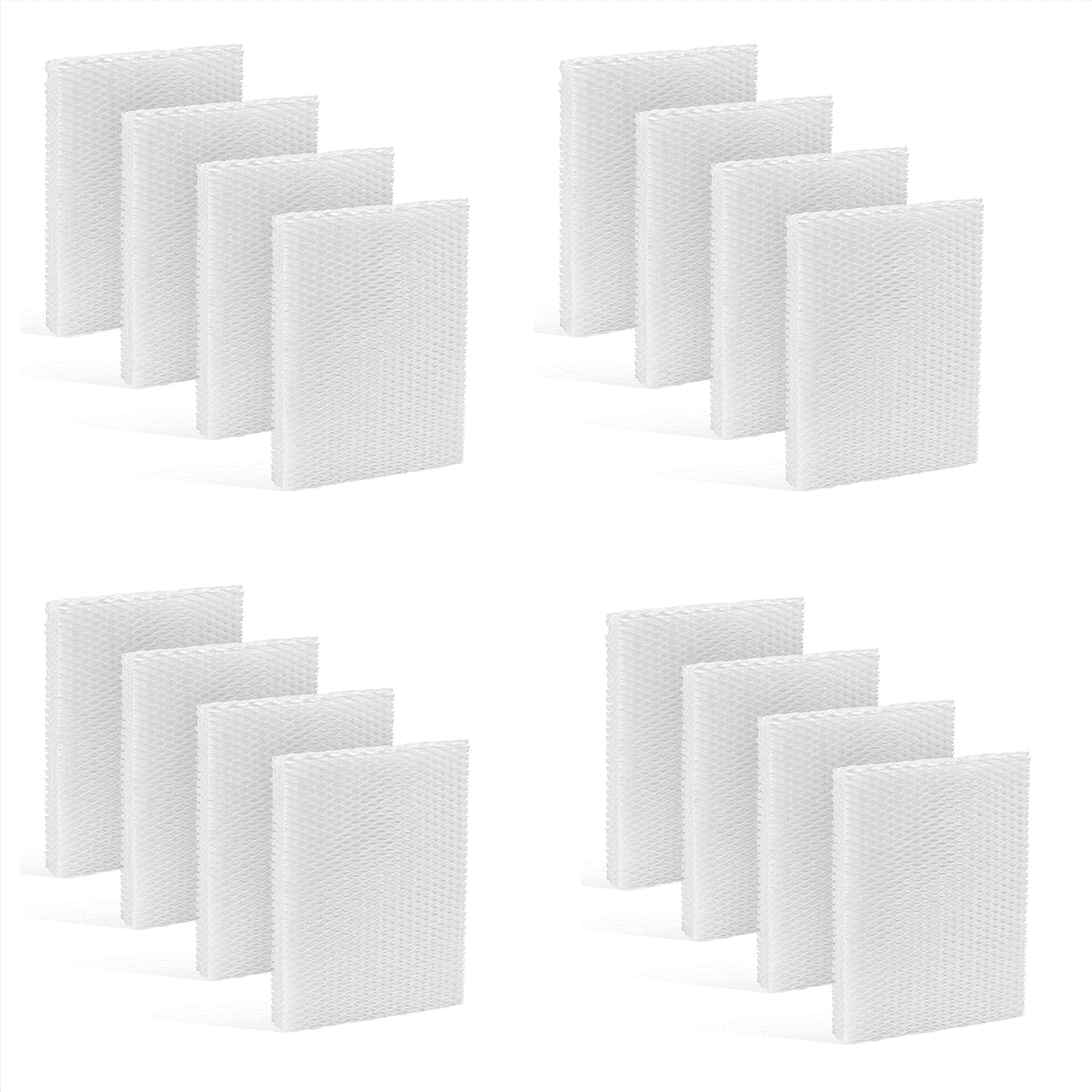 Unbranded 16x Replacement Filters For Md1-0034 Evaporative Humidifier Accessories Model Evap40  Evap2  Ev100  Ev200 240 X 186 X 40mm