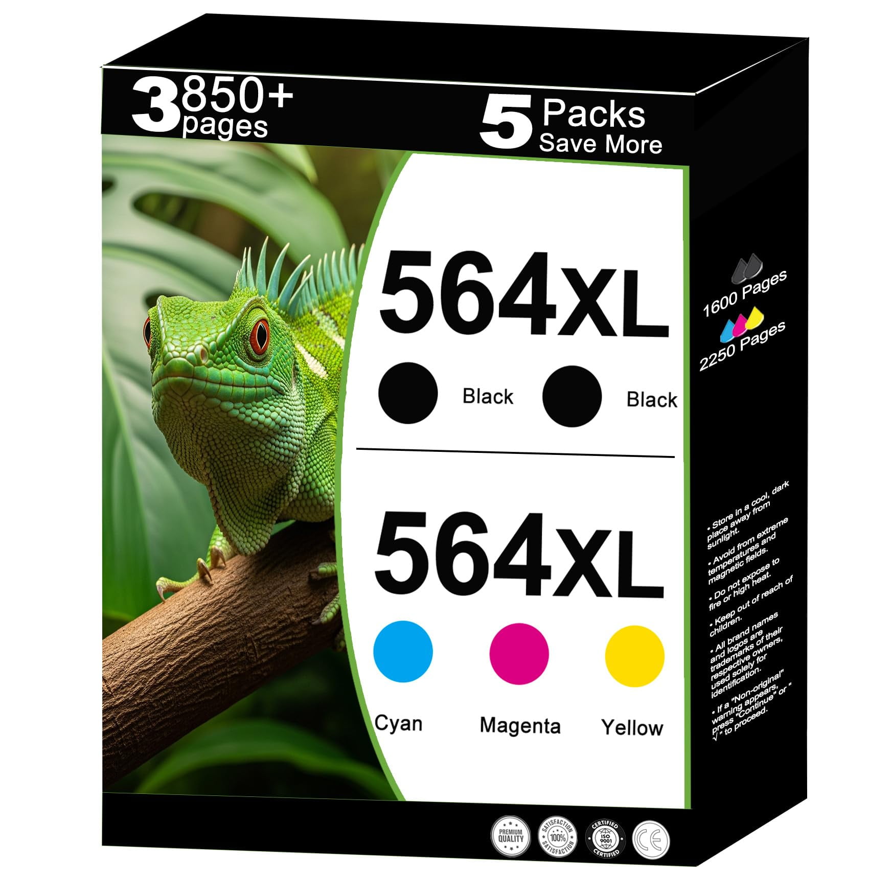 Click here for Couleuris 564xl Ink Cartridges For Hp Black Color... prices