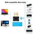 Bluetooth Adapter for PC, USB Mini Bluetooth 5.0 Dongle for Computer ...