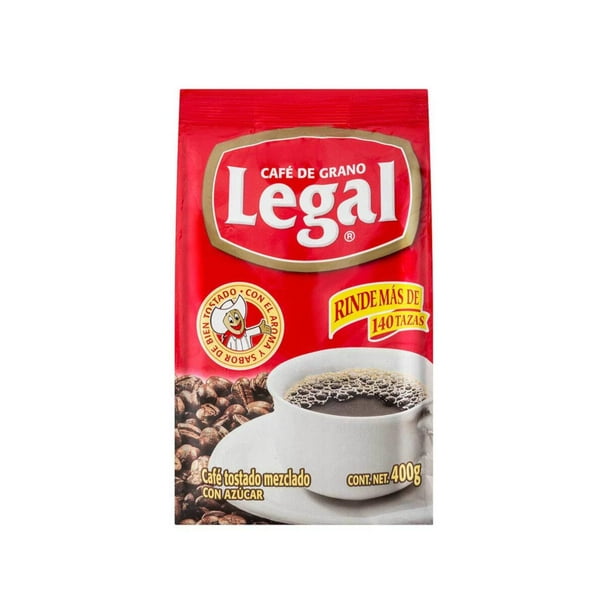 Pack de 24 Café Legal Tradicional 400 gr Legal Tradicional | Walmart en ...
