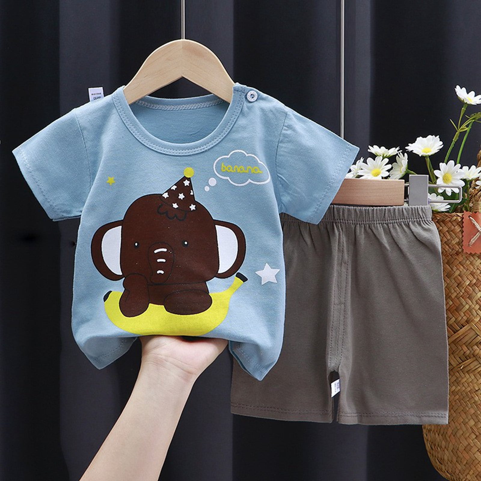 Click here for Wenxiaoo Toddler Boys Clothing Baby Boy Summer Clo... prices