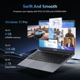Coolby Laptop Computer , 14.1 inch HD Display, 8GB RAM/128GB SSD, Intel ...