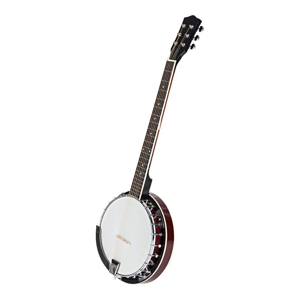 UBesGoo 6-strings Sapele & Alloy Wood Professional Banjo - Walmart.com