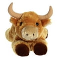 Aurora - Medium Brown Flopsie - 12" Toro Bull - Adorable Stuffed Animal ...