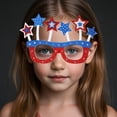 4th of July Glasses Party Decor, Glitter Party Sunglasses Frames ...