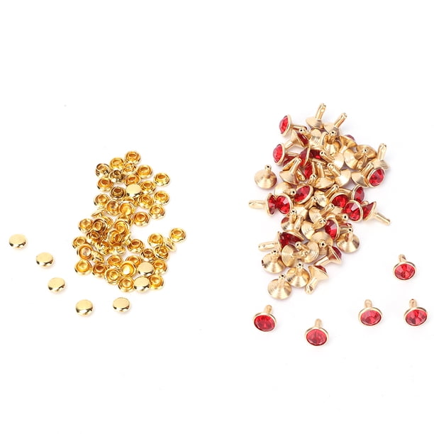 Kit De Remaches, Remache De Cristal Amarillo/rojo/blanco, 50 Piezas ...