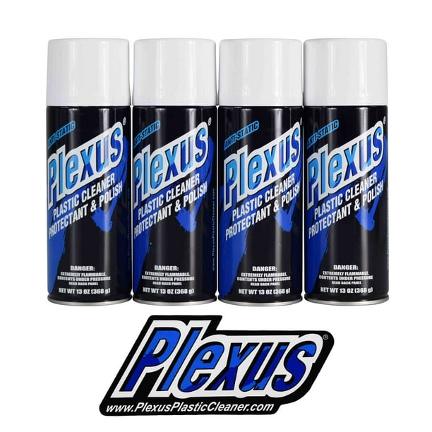 Plexus Plastic Cleaner and Protectant 20214 (13 oz) 4 Pack - Walmart ...