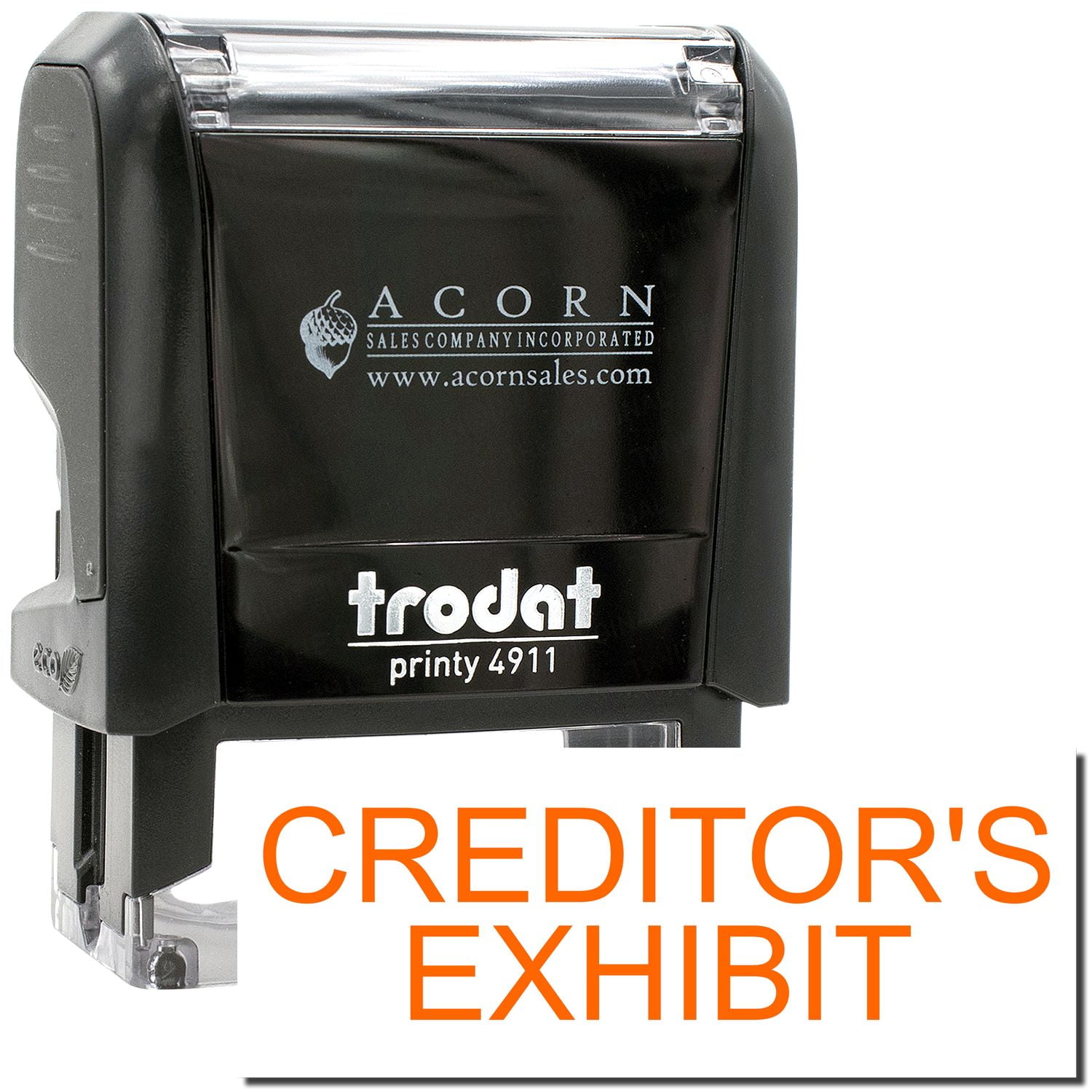 Self-Inking Creditors Exhibit Stamp, Trodat Printy 4911, Press and ...