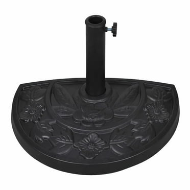 Abba Patio Cantilever Offset Umbrella Base Plate Set, 4 Piece Plastic ...