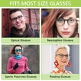 Sunglasses Case with Zipper, Portable Travel Eyeglasses Frame ...