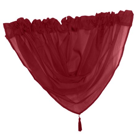 Net Curtain Swag Swags Voile Decorative Drapes Pelmet Valance 18 ...