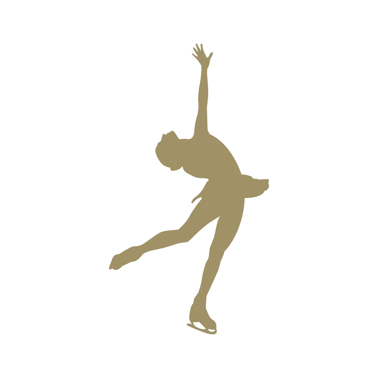 Figure Skating Sticker Decal Die Cut - Self Adhesive Vinyl ...