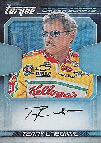 TERRY LABONTE 2017 Panini Torque Racing DRIVER SCRIPTS AUTOGRAPH (#5 ...