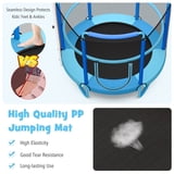 Gymax, Kids 3-in-1 Game Seamless Trampoline, 5FT, Outdoor Indoor ...