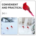 unbranded 2pcs Bird Figurines Home Decor Fake Small Birds Decorative ...
