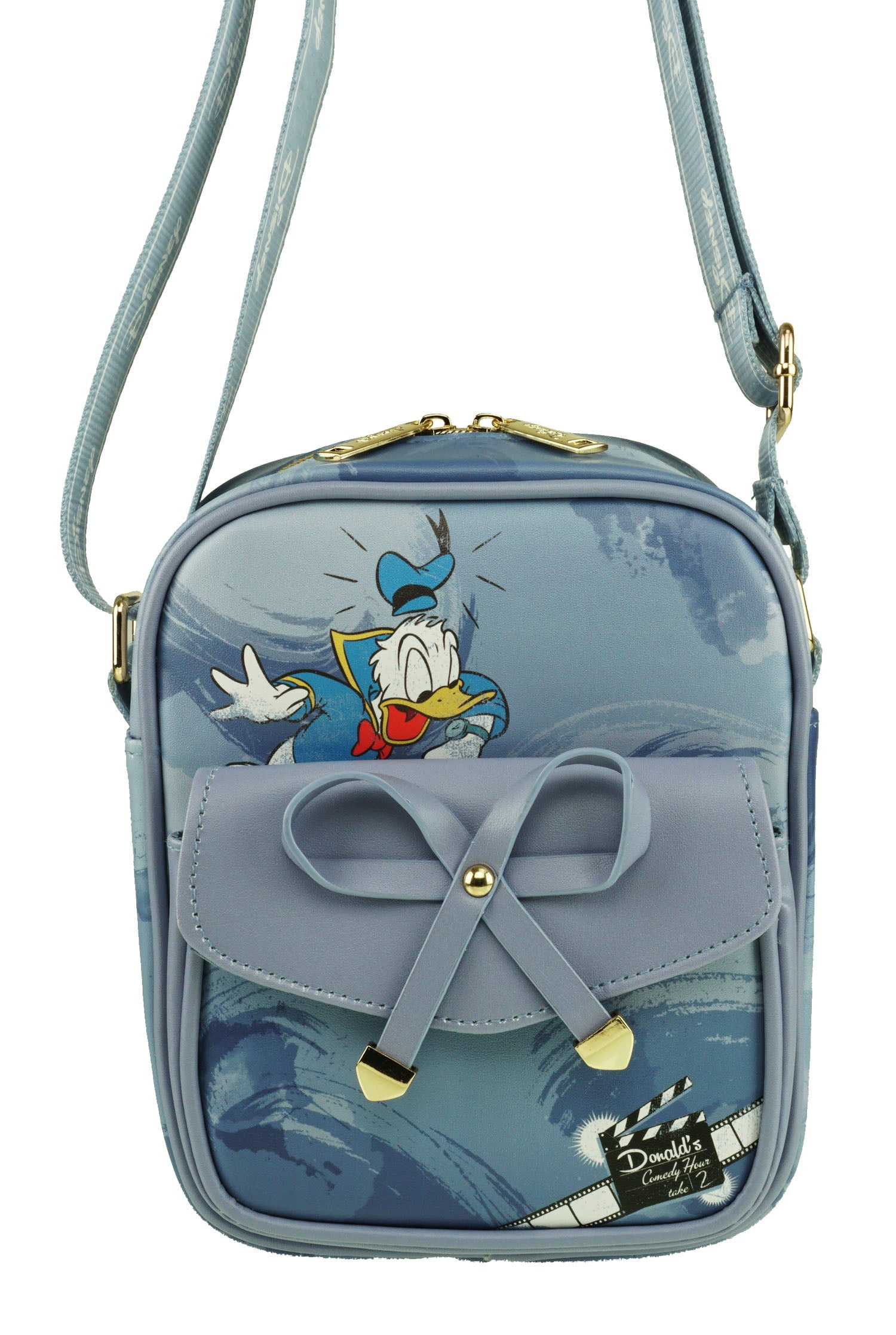 Disney Donald Duck 8" Vegan Leather Crossbody Shoulder Bag - Walmart.com