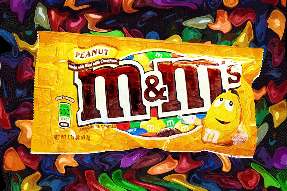 M & M's - CANVAS WALL ART - Walmart.com