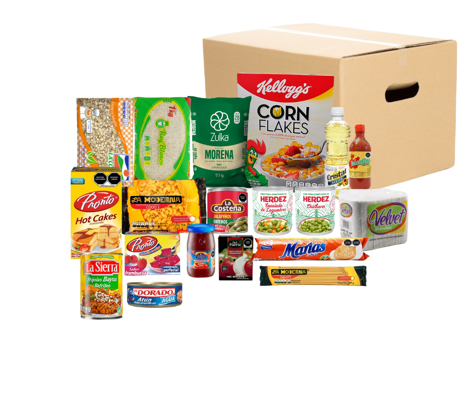 Despensa Empresarial Armada básica con 19 productos. | Bodega Aurrera en línea