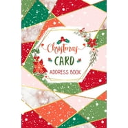 Christmas Card Address Book : Holiday Card Organizer Tracker For Cards ...