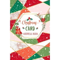 Christmas Card Address Book: Holiday Cards Sent And Received, Keep ...