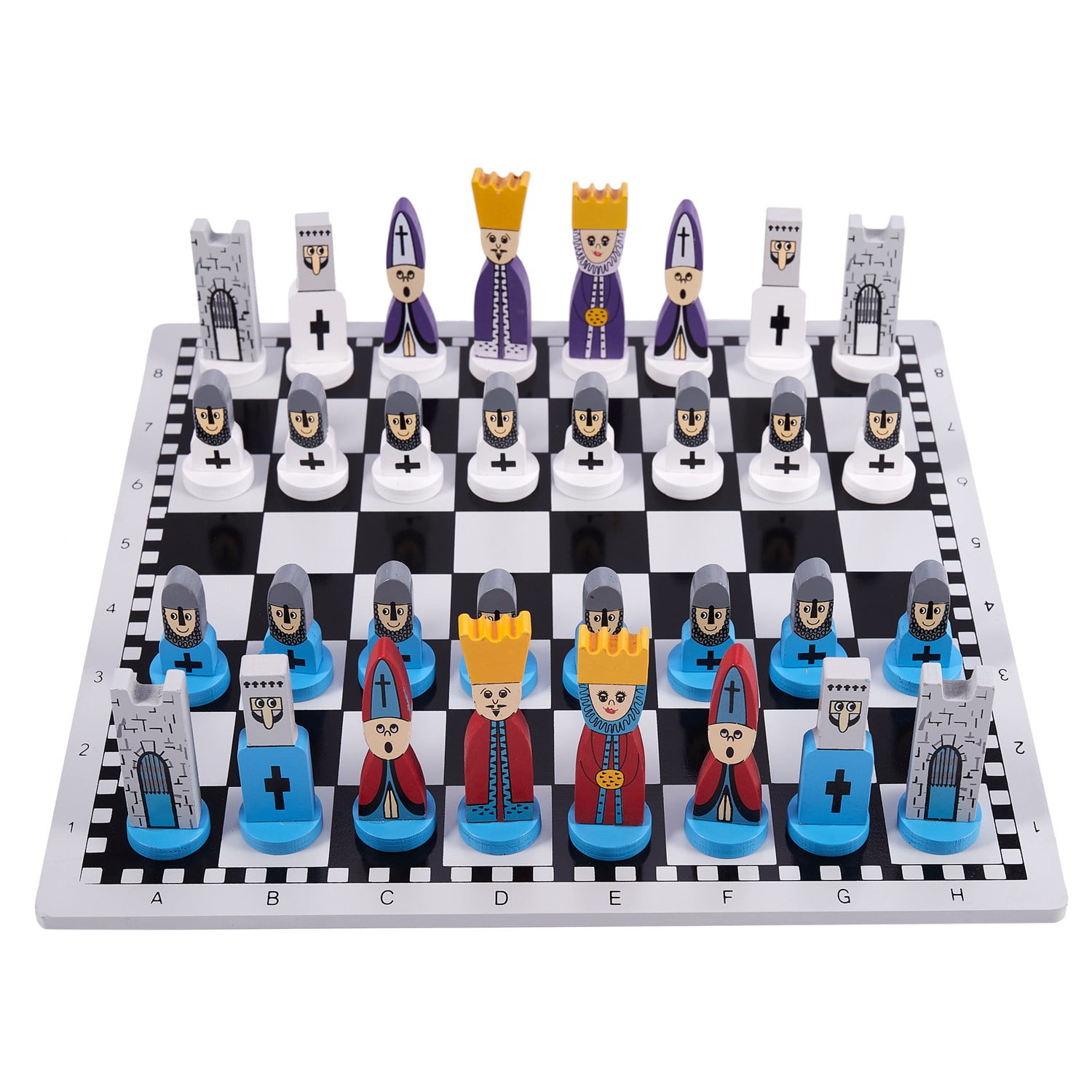 Click here for Unbranded Wooden Chess Childrens Gifts Cartoon Mod... prices